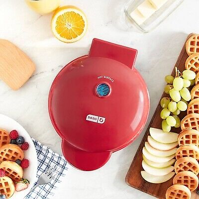 Dash Express Waffle Bite Maker - Red | Green Home Shoppe