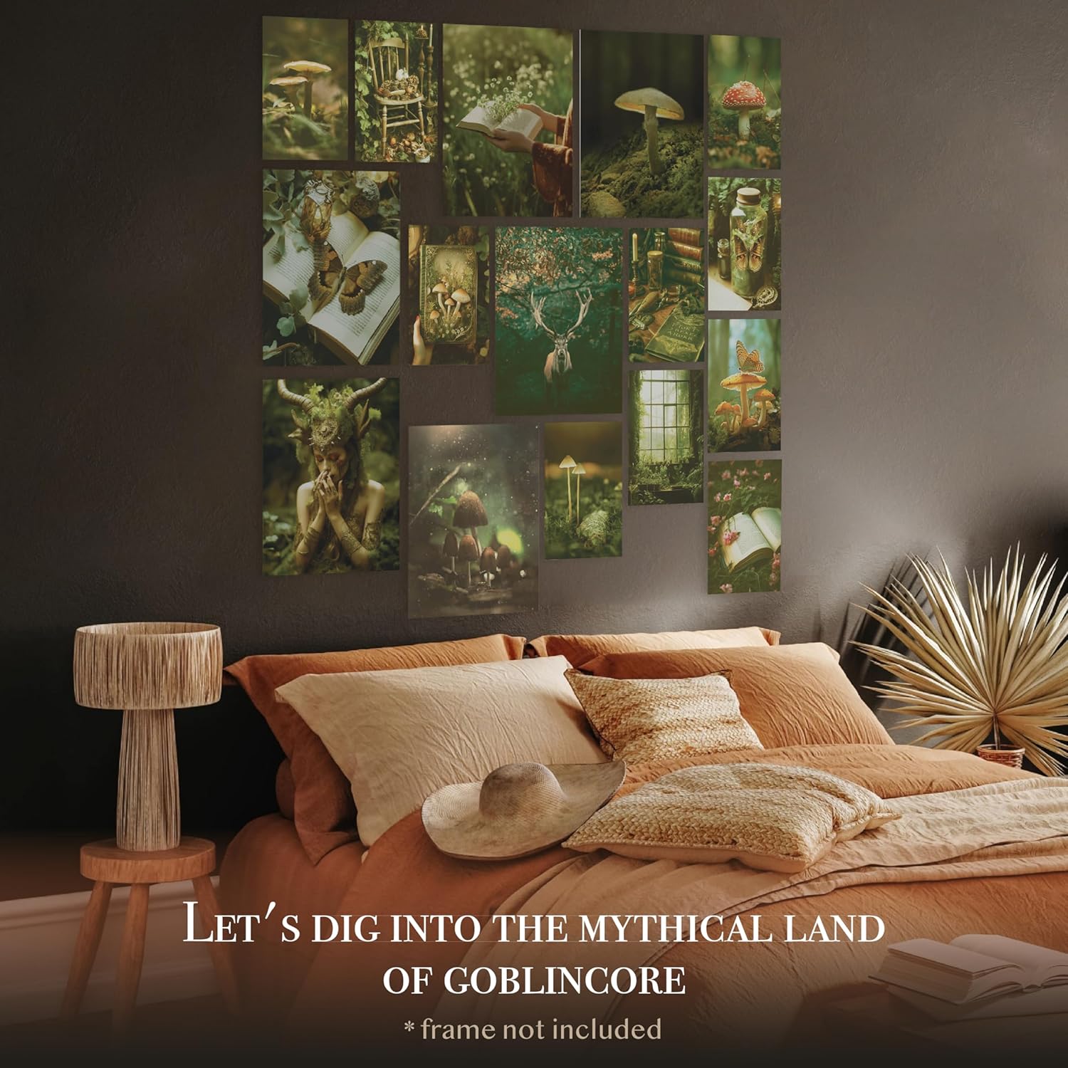 Dark Goblincore Room Decor Aesthetic Cottagecore