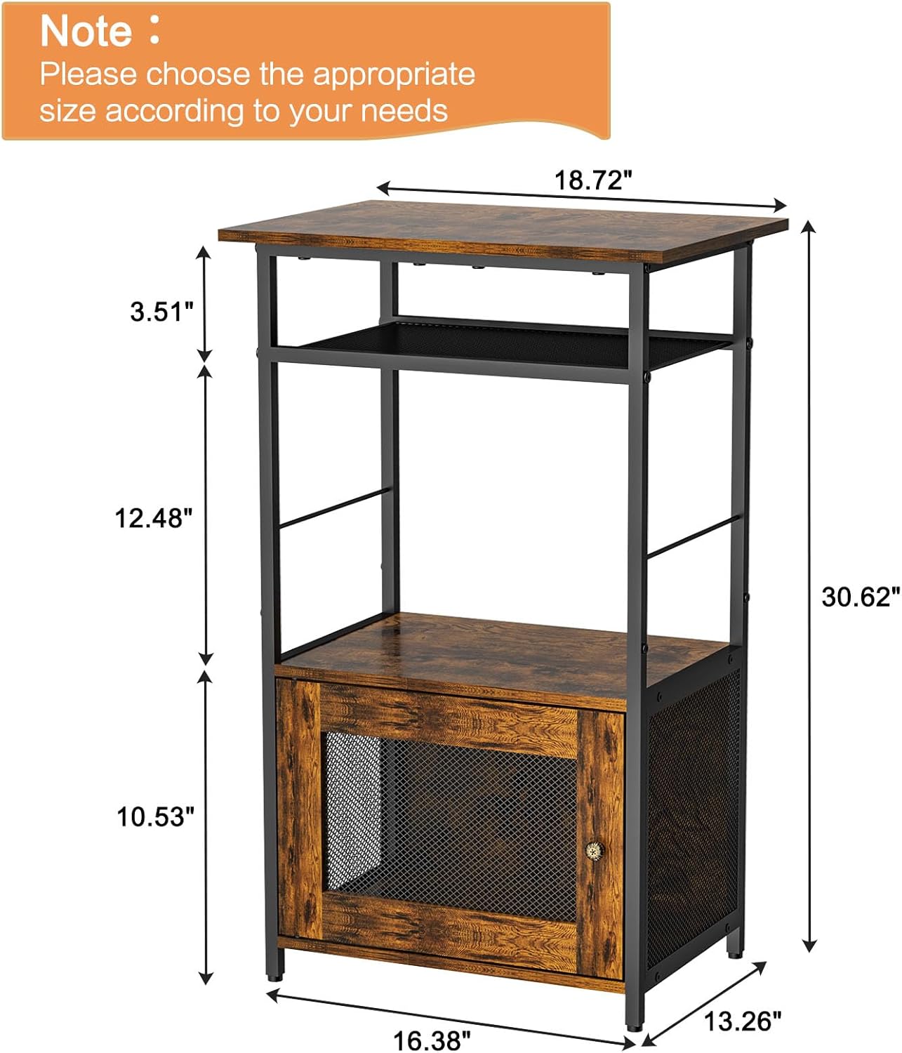 Coffee Bar Station, 3-Tier Small Coffee Stand Station With Storage ...