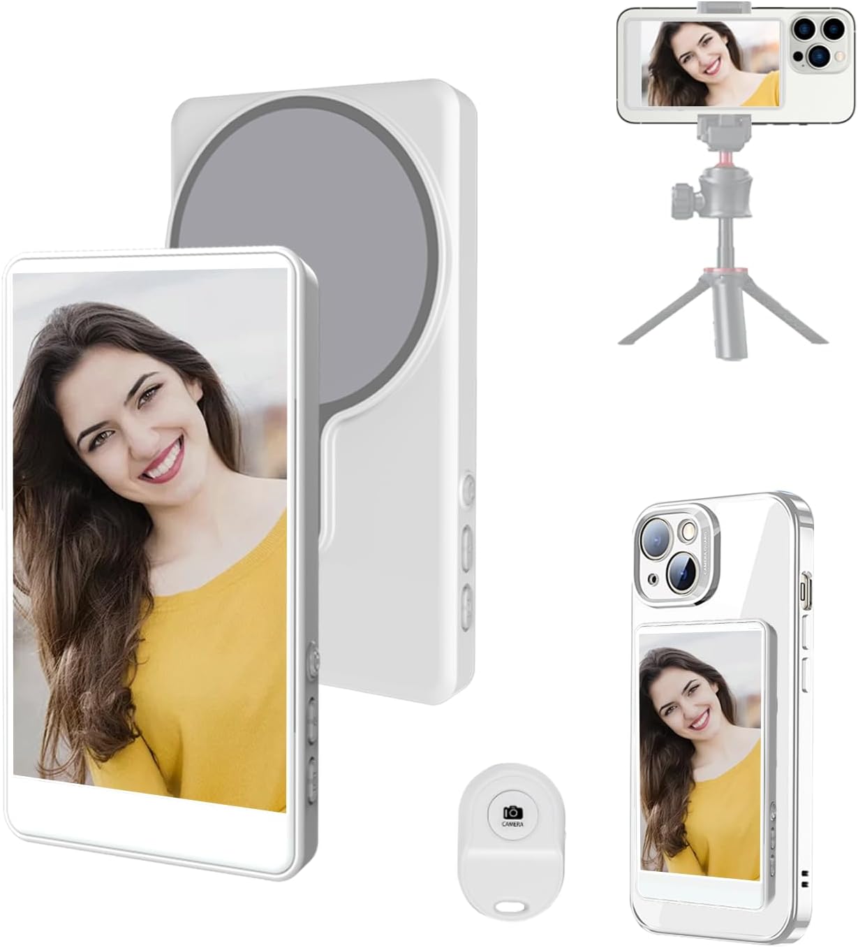 Phone Vlog Selfie Monitor Screen, Magnetic Vlog Selfie Monitor Screen ...