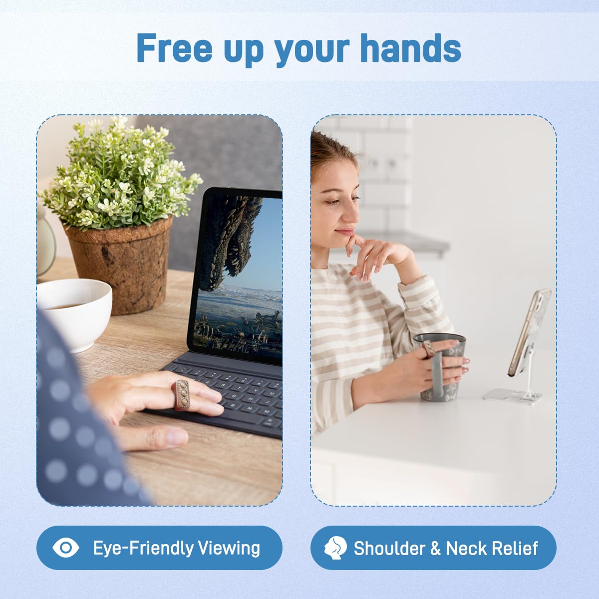 Remote Control Page Turner For Kindle App, Ebook Reading, Bluetooth ...